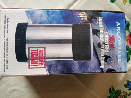 Arco Steel 50 Ml Stainless Steel Vacuum Container W/Wide Opening lunch container | eBay