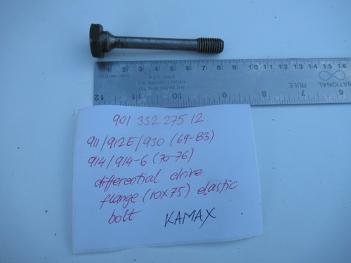 Porsche 911/912E/930/914 Differential Drive Flange Elastic Bolt KAMAX ...