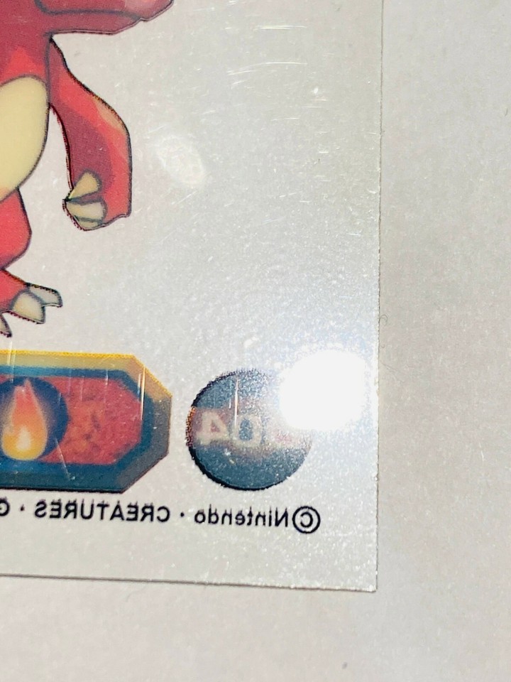 Charmeleon Clear Pokemon Sticker Seal AMADA D04 Very From JAPAN ...