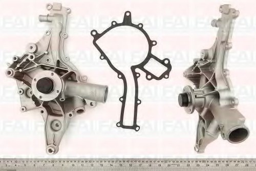 WP6236 FAI WATER PUMP For MERCEDES-BENZ C-CLASS Replaces 1122000123 ...