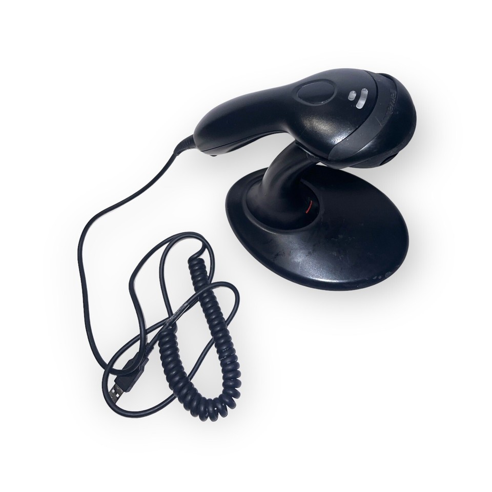 Metrologic MS9520 LASER BARCODE SCANNER with STAND USB Honeywell POS ...