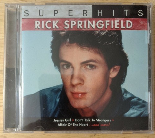 Super Hits by Rick Springfield (CD, Nov-2008, Sony Music Distribution ...