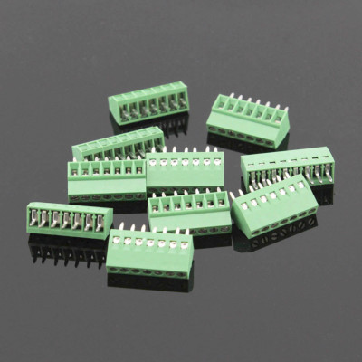 50PCS 7 poles/7 Pin 2.54mm 0.1'' PCB Universal Screw Terminal Block ...