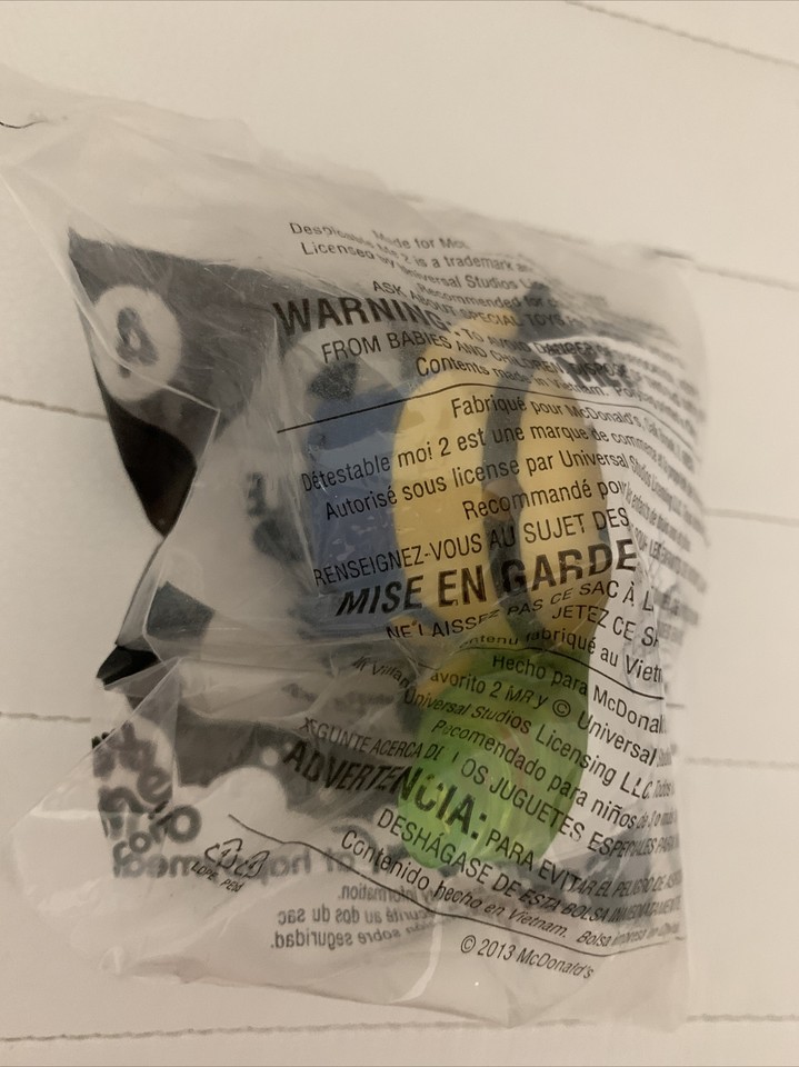 Sealed 2013 McDonalds Happy Meal Toy Despicable Me 2 Jerry Whizzer ...