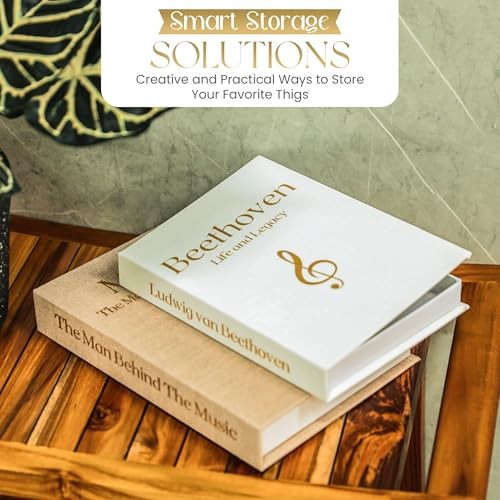 Antique Decorative Linen Books: Fake/Faux Books for Home Decor, Coffee ...