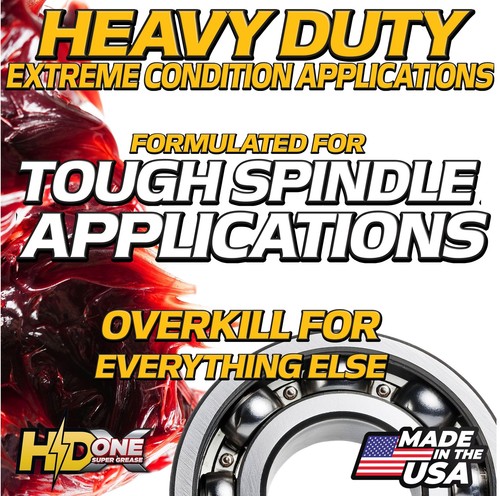 2 Pack X-ONE High Temp Heavy Duty Quick Apply Bearing Grease for ...
