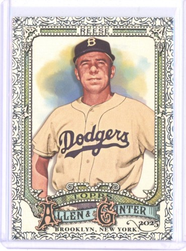 2025 PEE WEE REESE TOPPS ALLEN & GINTER #340 FOIL FILAGREE SP!! | eBay