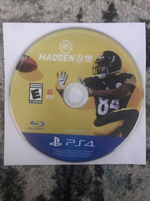 Madden NFL 19 (PlayStation 4, PS4 2018) Near Mint Disc Only! See ...