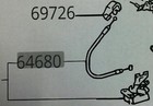 Genuine Toyota 64680-0C010 Door Cable Assembly | eBay