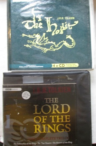 Tolkien Lot: The Hobbit + The Lord of the Rings (Audiobooks on CD, BBC ...