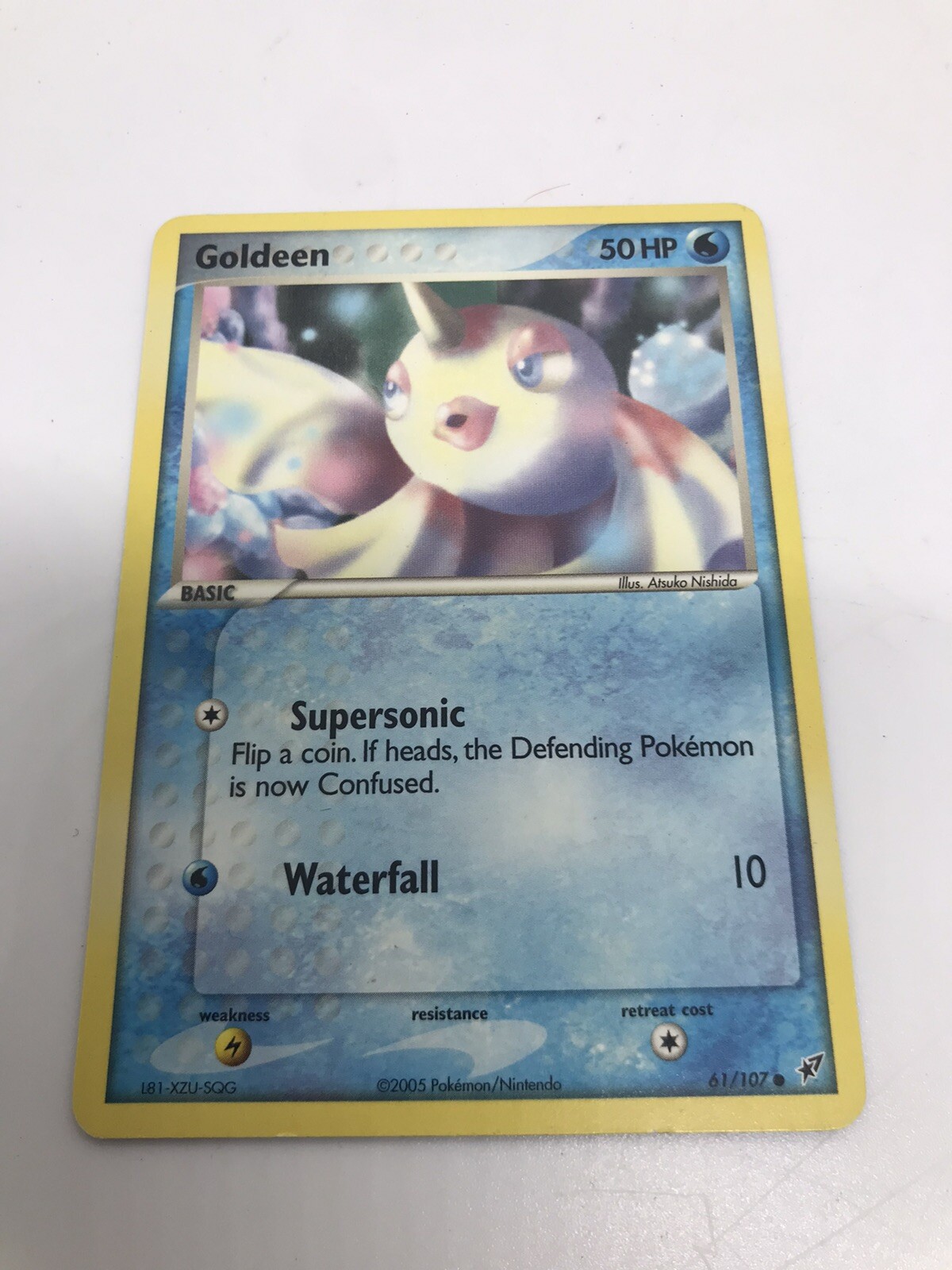 Goldeen 61/107 Common 2005 Pokemon Trading Card EUC | eBay