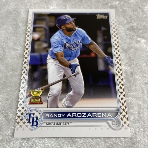 2022 Topps Randy Arozarena Gold Star RC Cup Parallel MLB Baseball Card ...