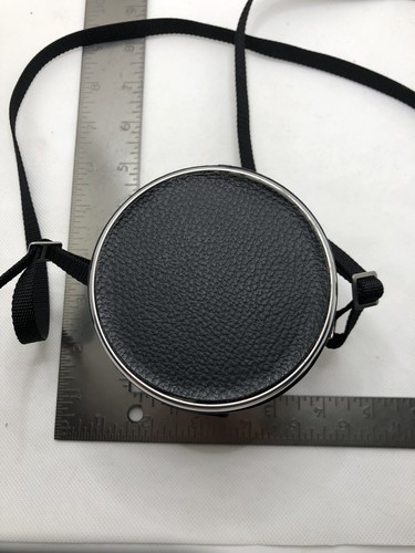 Canon Camera Lens Case with Strap - Leather - E Japan - Snap Closure | eBay