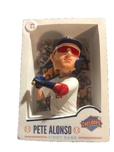 Pete Alonso ‘Baseball Card’ Bobblehead NY Mets / Brooklyn Cyclones 2024 ...