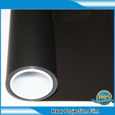 Black Rear Projection Film/Projector/Screen/PET/Window Film Glass Stick ...