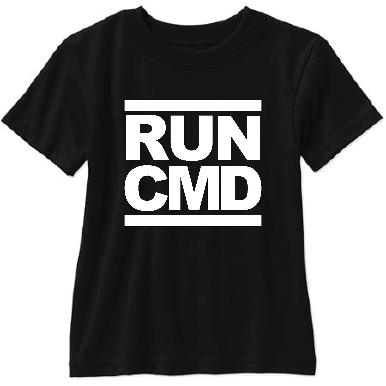 Run CMD Men's Short Sleeve Shirt Tee Funny IT Computers Engineer Geek ...