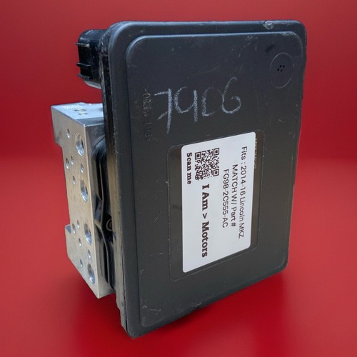 Refurbished ABS Brake Pump Module 2014 - 2016 Lincoln MKZ | FG98-2C555 ...