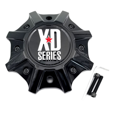 KMC XD Series Gloss Black Wheel Center Cap fits 20" 22" XD825 BUCK P/N ...