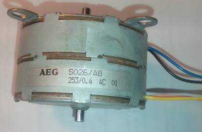 Electric motor AEG S026/48 253/0.4 stepper motormotor | eBay