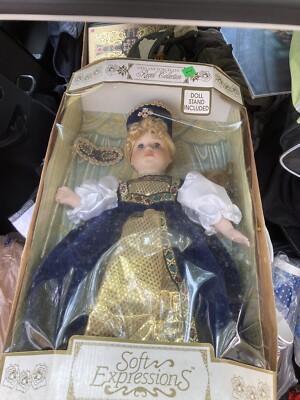 Soft Expressions Porcelain Doll In Box | eBay