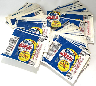 TOPPS 1986 Lot of {267} Vintage Baseball Trading MLB Cards Wax Pack ...