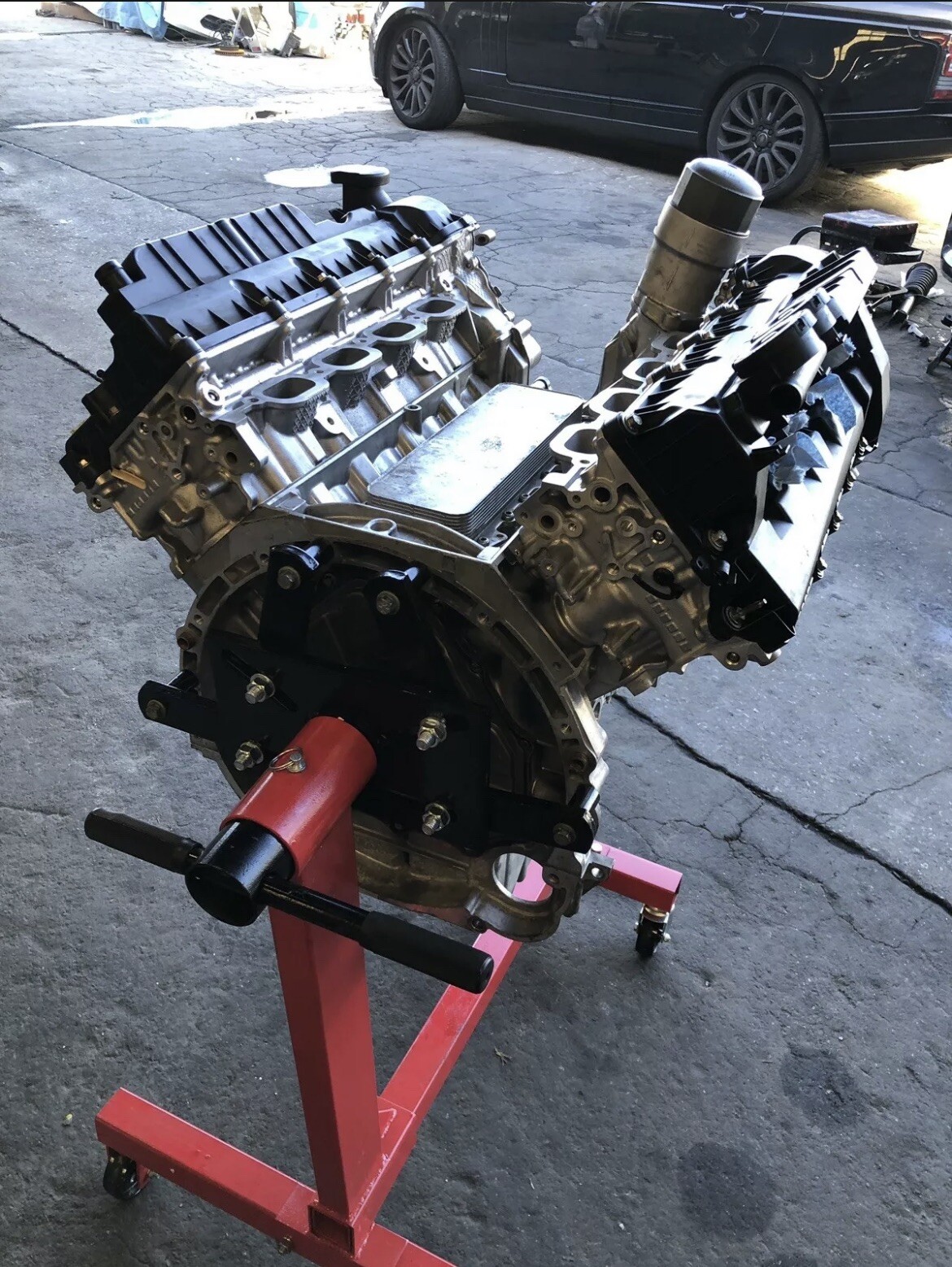 Jaguar XF XJ XKR 5.0 SUPERCHARGED Engine Motor Completly Rebuilt 2010 ...