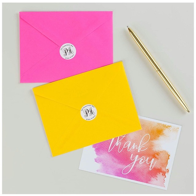 Avery 5293 High Visibility Round Labels With Sure Feed,600 Labels, 24 ...