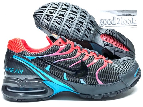 NIKE AIR MAX TORCH 4 ANTHRACITE/BLACK-BLUE LAGOON SIZE MEN'S 8.5 ...