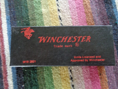 Winchester Trade Mark Vintage 1987 W15 2921 Coffin Jack 2 Blade NIB USA ...