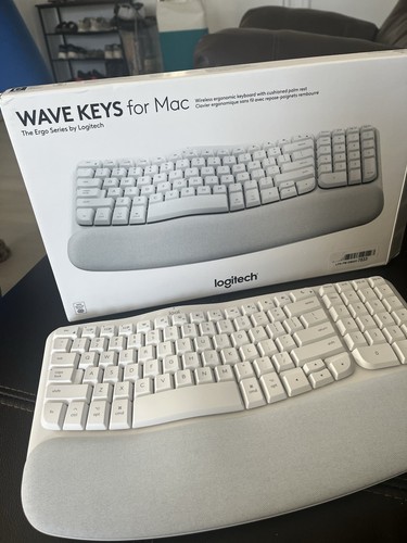 Logitech Wave Keys for Mac Ergonomic Wireless Keyboard | eBay