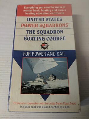 United States Power Squadrons The Squadron Boating Course VHS ...