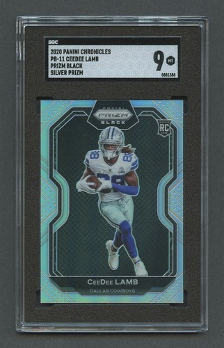 2020 Panini Chronicles - Prizm Black CeeDee Lamb #PB-11 Silver (RC) for ...