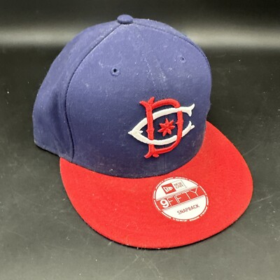 DC Snapback Cap Hat Blue Red White Mens New Era Baseball Cap Dyrdek | eBay