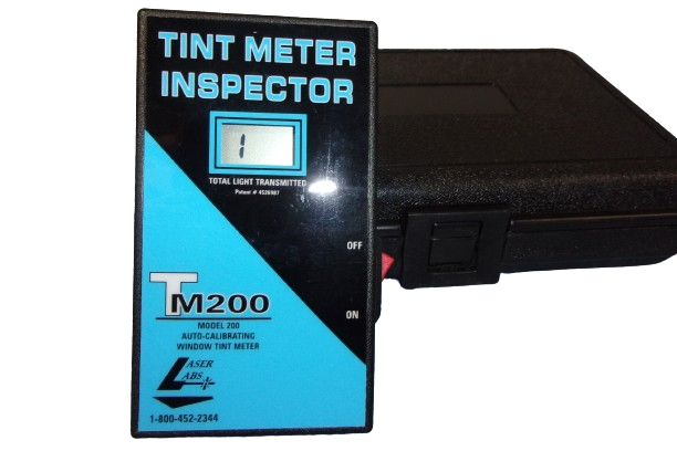 Laser Labs Window Tint Meter Inspector II TM200 Two Piece Measuring ...