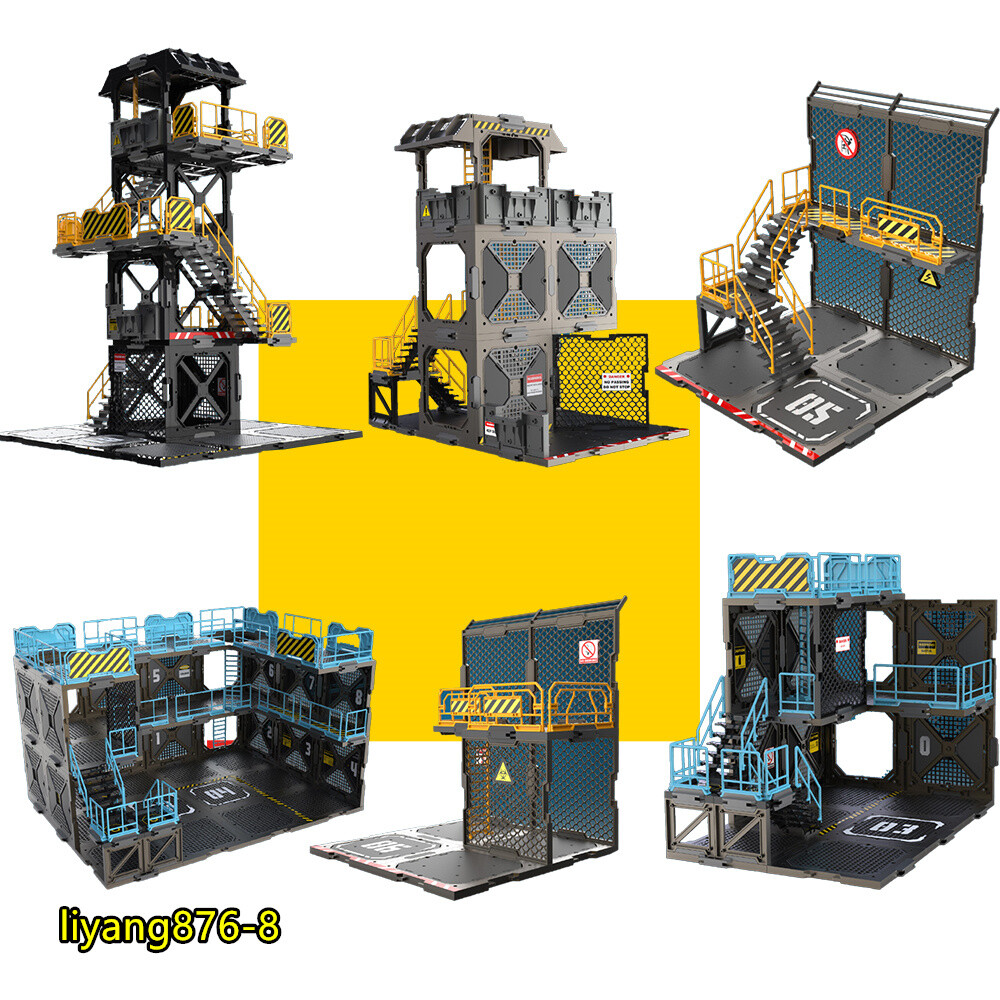 FreshRetro SIB 1:18 Tower Fortification IRON NET BASE Scene for Model ...