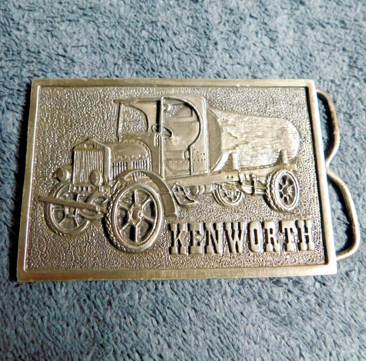 Vintage Kenworth Belt Buckle 1976 Tonkin Logging Truc… - Gem