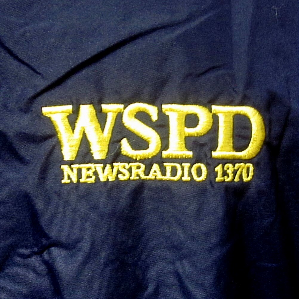WSPD embroidery jacket News Radio conservative XL windbreaker Ohio 1370 ...