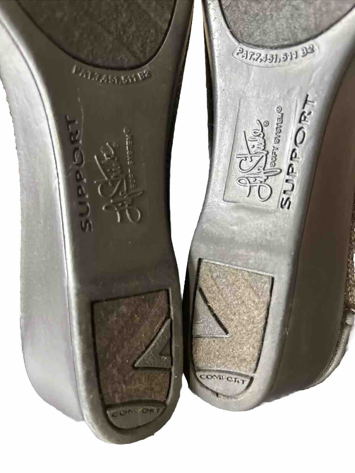 LifeStride Juliana Flex Wedge Pumps Women's Size 8M Brown Plaid Shoes ...