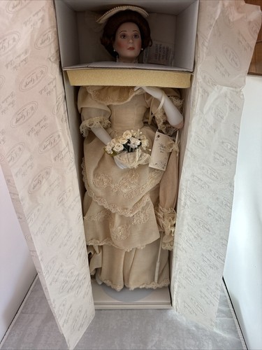 Classic Brides Of The Century FLORA 1900s Bride Porcelain Doll Ellen ...