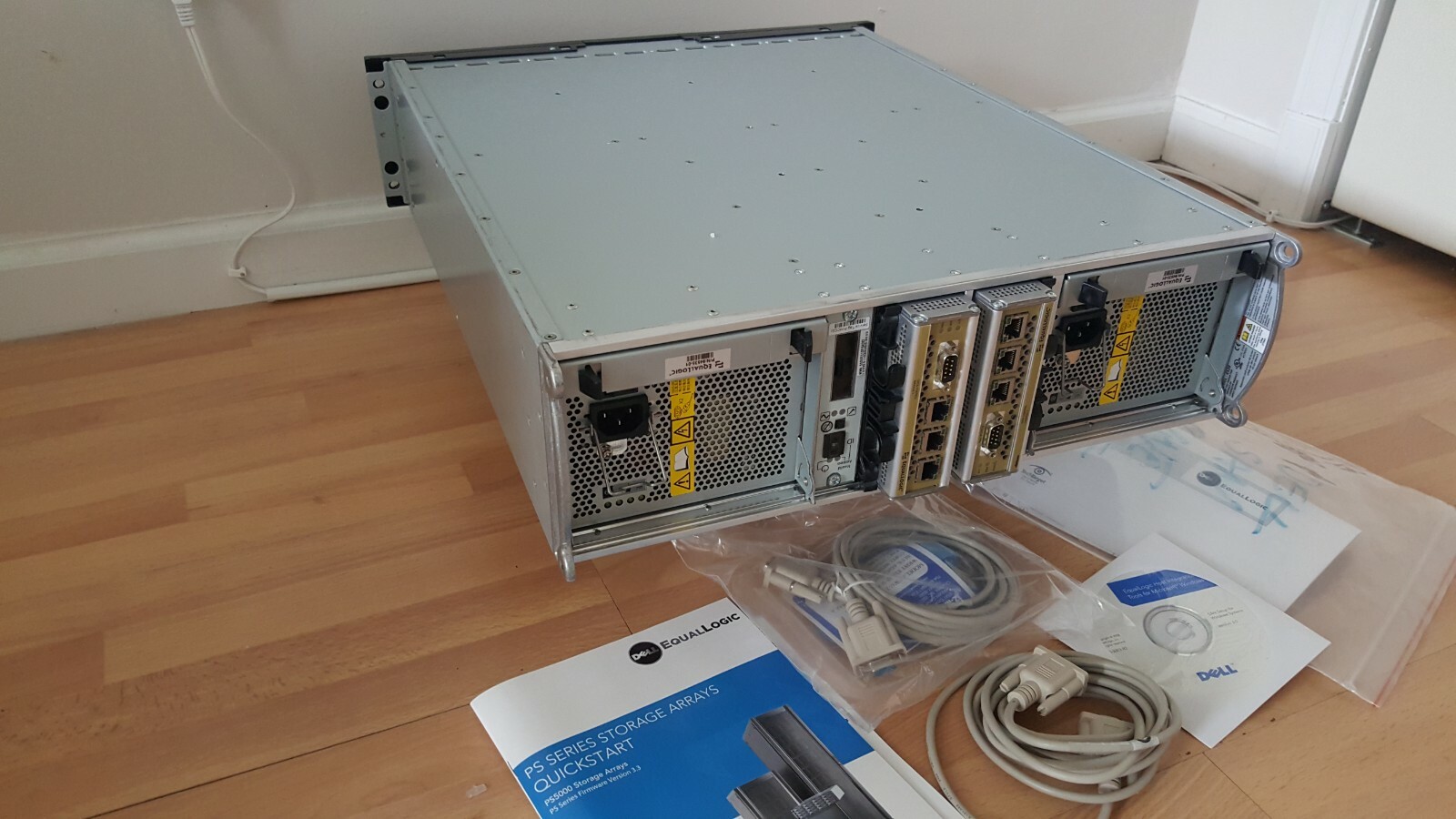 Dell EqualLogic PS5000 SAN Storage System With 16x SATA Trays(16) x 500 ...