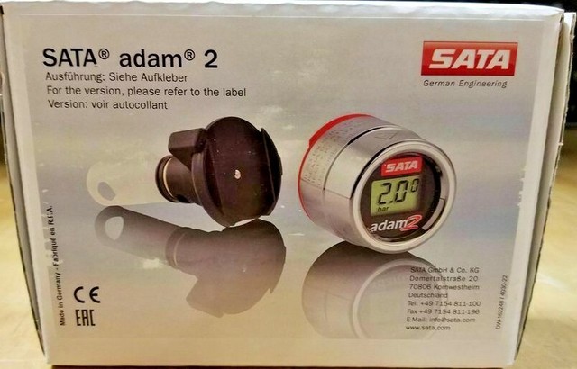 SATA Adam 2 Digital Air Pressure Gauge Micrometer for sale online | eBay