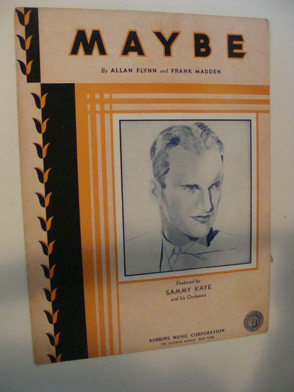 Maybe by Allan Flynn Frank Madden cover: Sammy Kaye 1935 | eBay