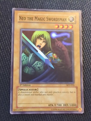 Yu-Gi-Oh! TCG Neo the Magic Swordsman Starter Deck Yugi SDY-035 1st ...