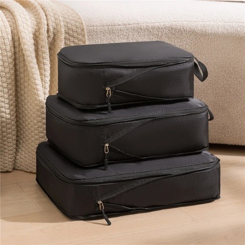 Travel Storage Bag Packing Cubes Foldable Travel Suitcase Nylon ...