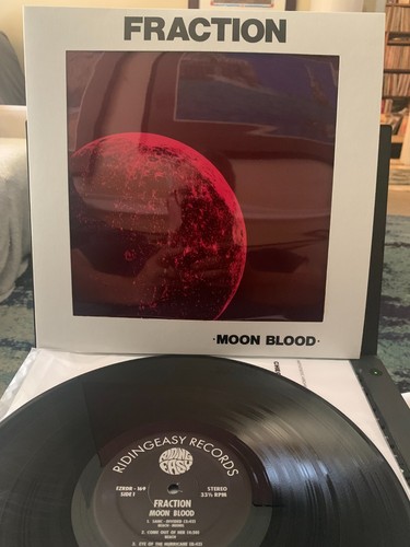 FRACTION Moon Blood Ridingeasy Records Pressing/DIECUT WINDOW JACKET ...