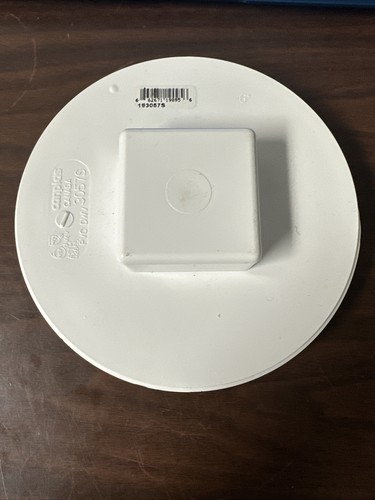 6” PVC DWV Clean Out Plug P/N 193057S | eBay