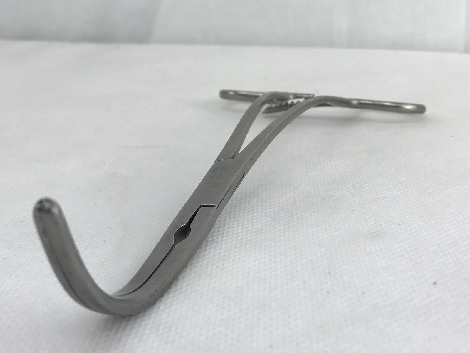 PILLING Debakey Clamp 353631 Curved shaft, 10 1/8", 1 1/4" (3.2cm) tip ...