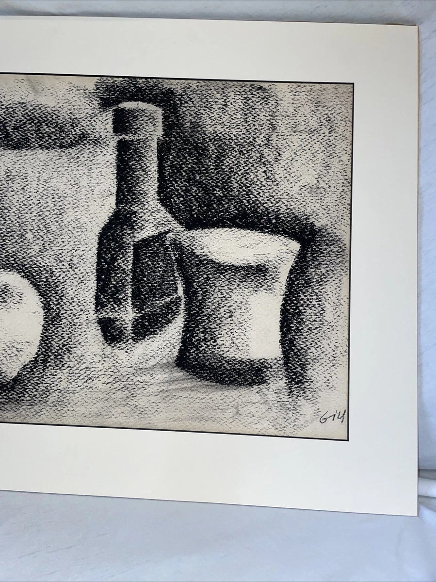 Still Life Charcoal Drawings