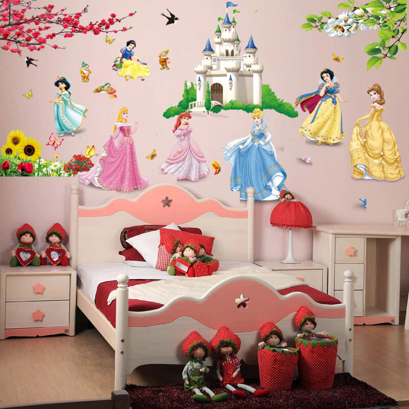 Wall Stickers For Kids Princess