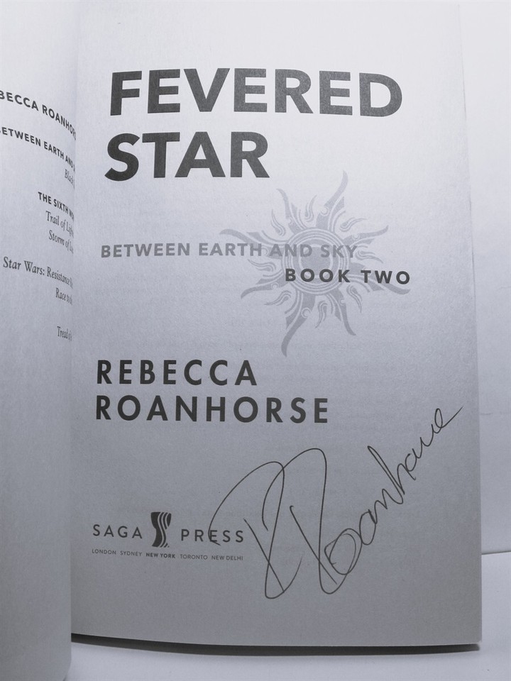 Fevered Star by Roanhorse, Rebecca Signed By Author 1st Edition 1st ...